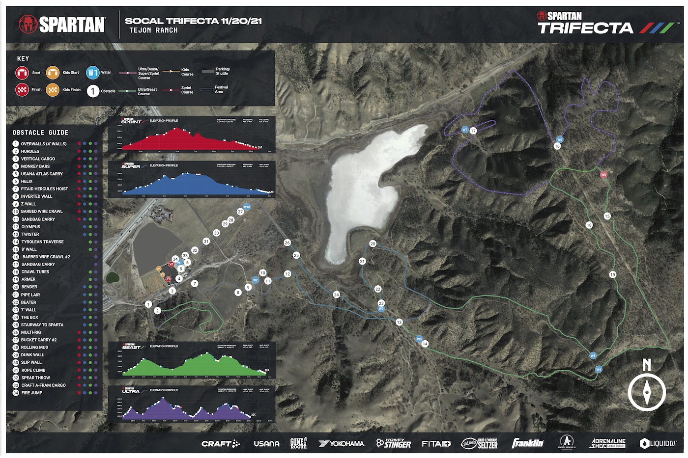 Chino's Map : r/spartanrace